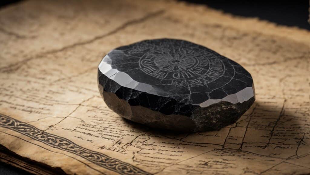 Shop Black Fossil Stone Crystals » Evolve Higher