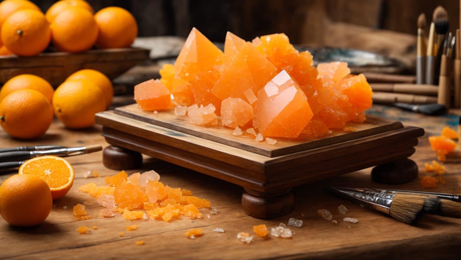 Orange Calcite Properties: A Crystal of Transformation and Vitality