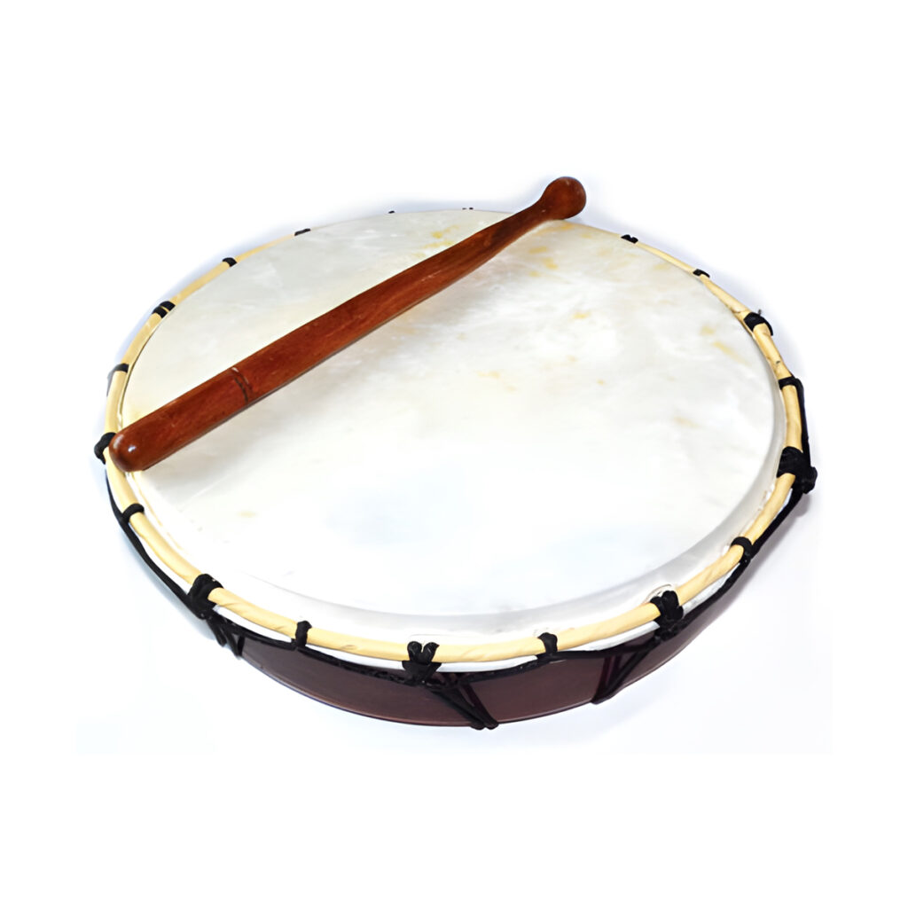 Ceremonial Drum - 12" Handcrafted Spiritual Rhythm Instrument